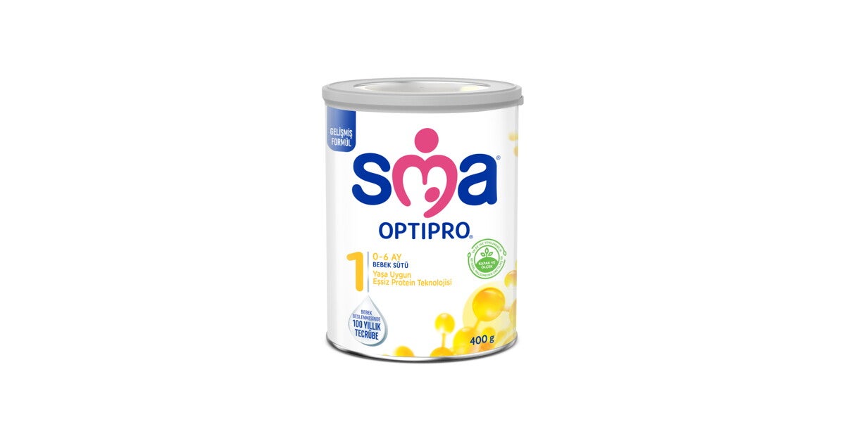 SMA® OPTIPRO® 1 400g 0-6 Ay Bebek Sütü | Nestlé Mom & Me