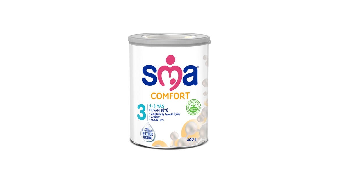 SMA Comfort 3 Devam Sütü 400 Gr 1-3 Yaş Devam Sütü | Nestlé Mom&Me