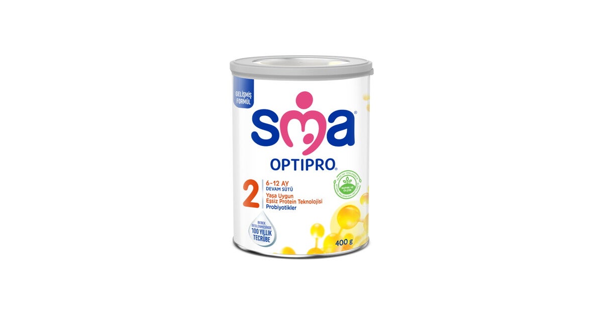 SMA® OPTIPRO® 2 400g 6-12 Ay Devam Sütü | Nestlé Mom & Me