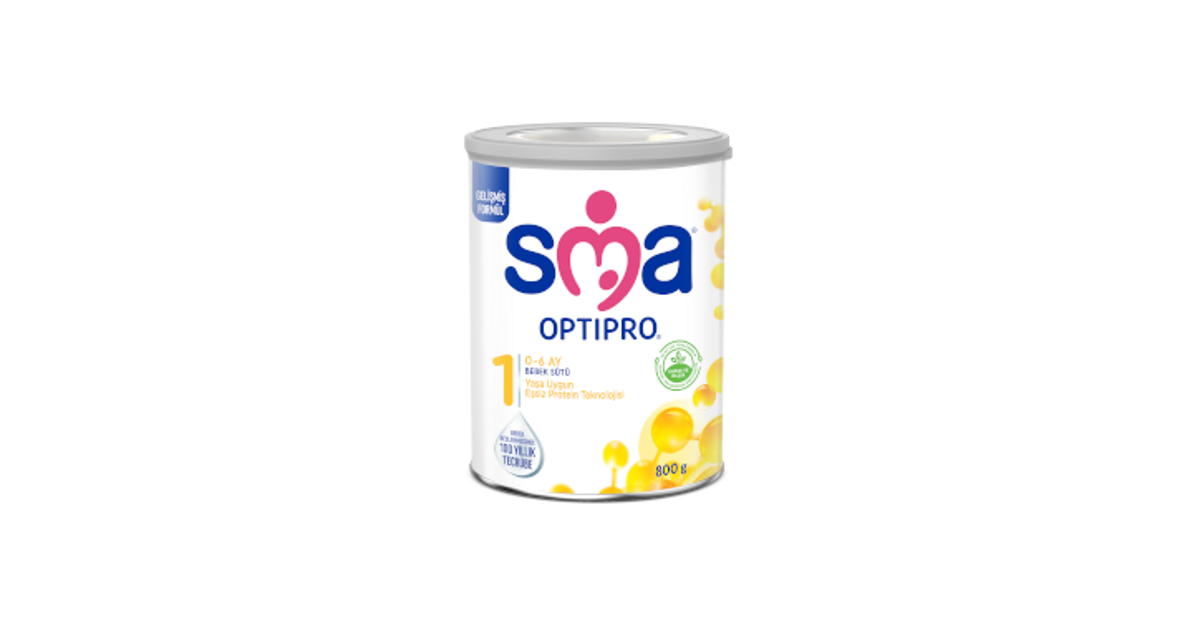 SMA Optipro 1 Bebek Sütü 800 Gram | Nestlé Mom&Me